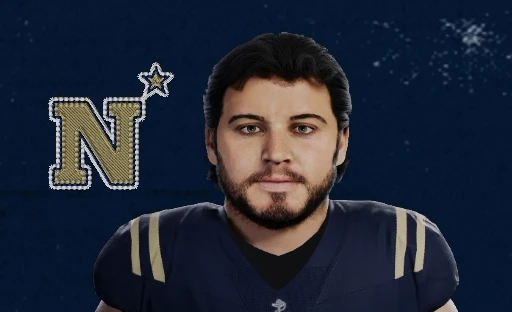 Tim Reed (Navy RG #74) CFB 26 Player Ratings | TeamCrafters