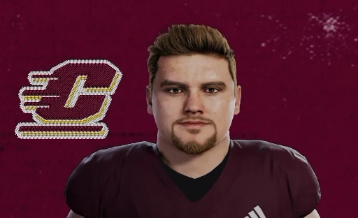 Graham Barr (Central Michigan WR #36) CFB 26 Player Ratings | TeamCrafters