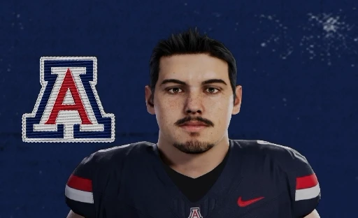 Jake Klein (Arizona QB #19) CFB 26 Player Ratings | TeamCrafters