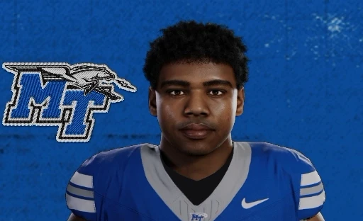 Kason Stokes (Middle Tennessee WR #19) CFB 26 Player Ratings | TeamCrafters