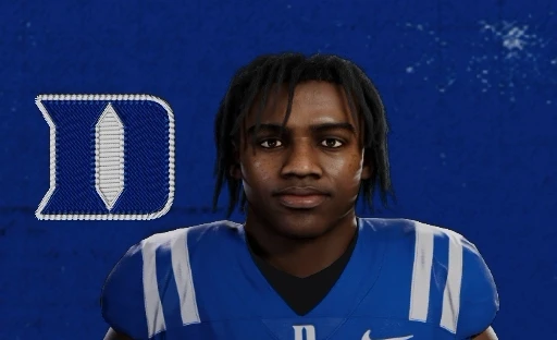 Desmond Aladuge (Duke DT #25) CFB 26 Player Ratings | TeamCrafters
