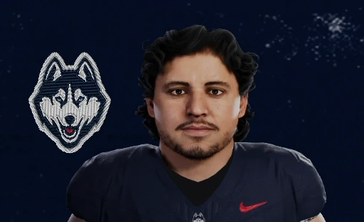 Jake Kiernan (UConn C #54) CFB 26 Player Ratings | TeamCrafters