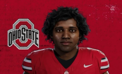 Bryson Rodgers (Ohio State WR #13) CFB 26 Player Ratings | TeamCrafters