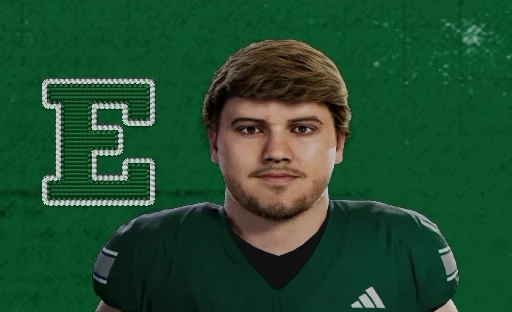 Houston Berry (Eastern Michigan DT #68) CFB 26 Player Ratings ...