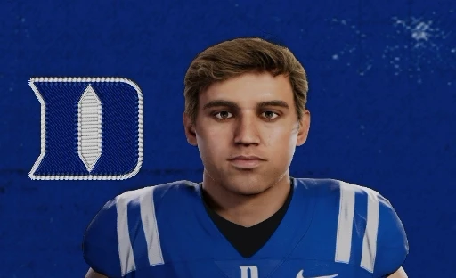 Bradley Smith (Duke LG #63) CFB 26 Player Ratings | TeamCrafters