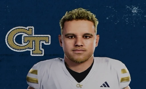 Graham Knowles (Georgia Tech QB #14) CFB 26 Player Ratings | TeamCrafters