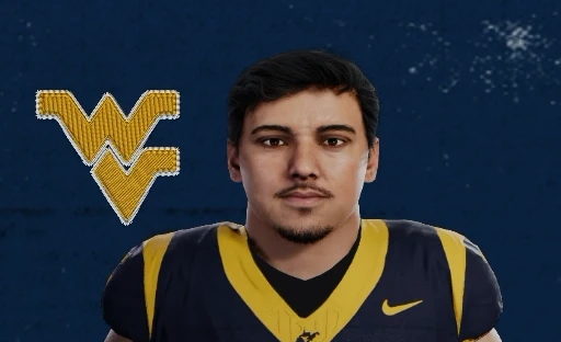 Colin McBee (West Virginia FB #43) CFB 26 Player Ratings | TeamCrafters