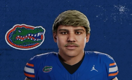 Adam Louden (Florida P #39) CFB 26 Player Ratings | TeamCrafters