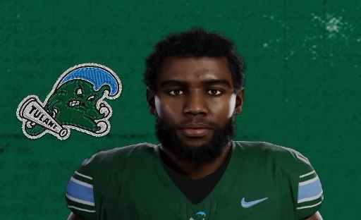 Derrick Shepard Jr. (Tulane DT #94) CFB 26 Player Ratings | TeamCrafters