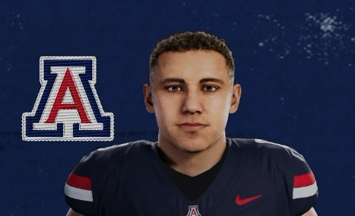 Luke Wysong (Arizona WR #15) CFB 26 Player Ratings | TeamCrafters
