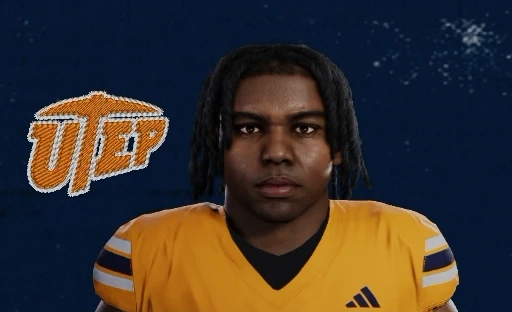 Azizi Henry (UTEP RT #74) CFB 26 Player Ratings | TeamCrafters