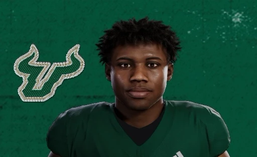 Fred Gaskin (South Florida SS #5) CFB 26 Player Ratings | TeamCrafters