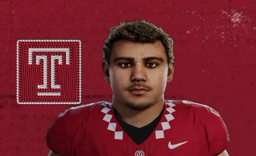 Luke Watson (Temple RT #75) CFB 26 Player Ratings | TeamCrafters