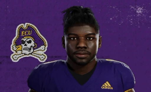 Julien Davis (East Carolina ROLB #42) CFB 26 Player Ratings | TeamCrafters