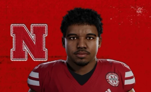 Justyn Rhett (Nebraska FS #12) CFB 26 Player Ratings | TeamCrafters