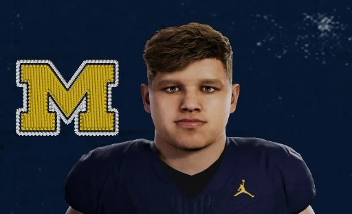 Jimmy Rolder (Michigan MLB #30) CFB 26 Player Ratings | TeamCrafters