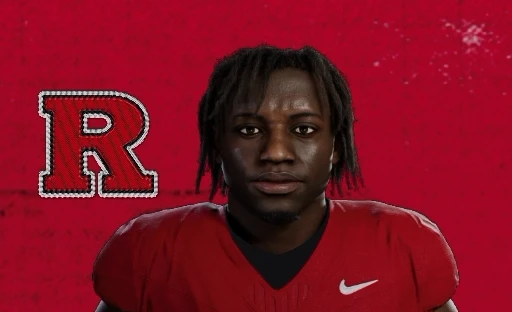 Kwabena Asamoah (Rutgers RG #69) CFB 26 Player Ratings | TeamCrafters