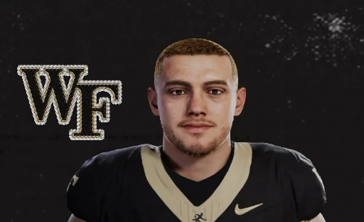 Jacob Dennison (Wake Forest LT #55) CFB 26 Player Ratings | TeamCrafters