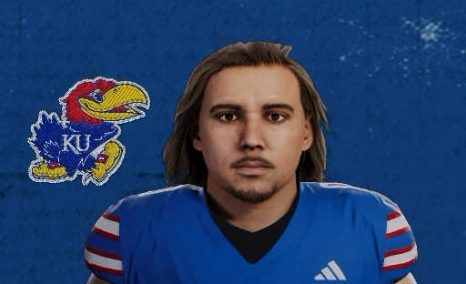 Mason Ellis (Kansas FS #23) CFB 26 Player Ratings | TeamCrafters