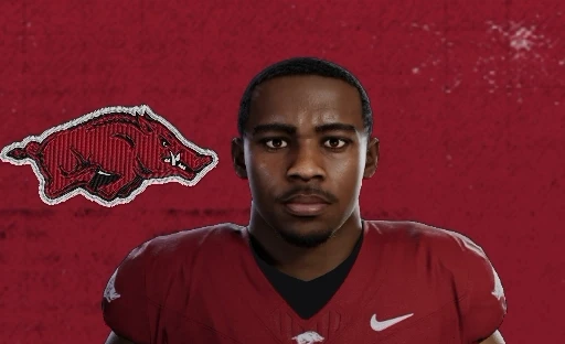 Corey Robinson II (Arkansas LT #51) CFB 26 Player Ratings | TeamCrafters