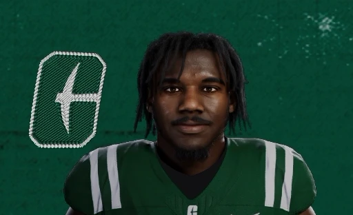 Curtis Simpson (Charlotte LE #33) CFB 26 Player Ratings | TeamCrafters