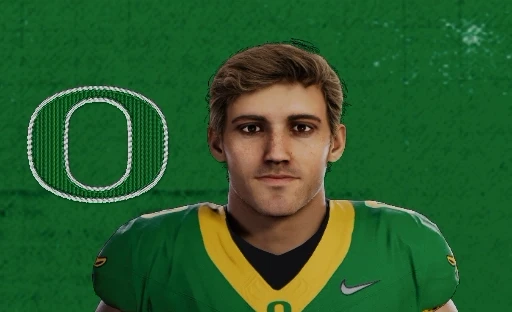 Atticus Sappington (Oregon K #36) CFB 26 Player Ratings | TeamCrafters