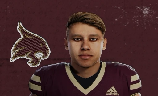 Blake Smith (Texas State TE #16) CFB 26 Player Ratings | TeamCrafters