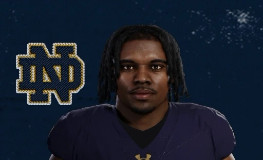 DeVonta Smith (Notre Dame CB) CFB 26 Player Ratings | TeamCrafters