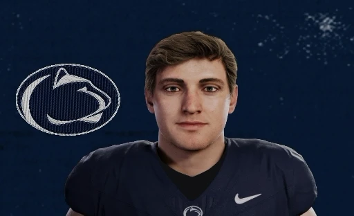 Jaxon Smolik (Penn State QB #14) CFB 26 Player Ratings | TeamCrafters