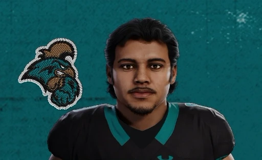 Emmett Brown (Coastal Carolina QB #9) CFB 26 Player Ratings | TeamCrafters