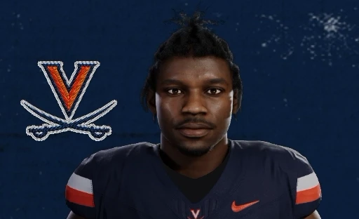 Jordan Robinson (Virginia CB #9) CFB 26 Player Ratings | TeamCrafters