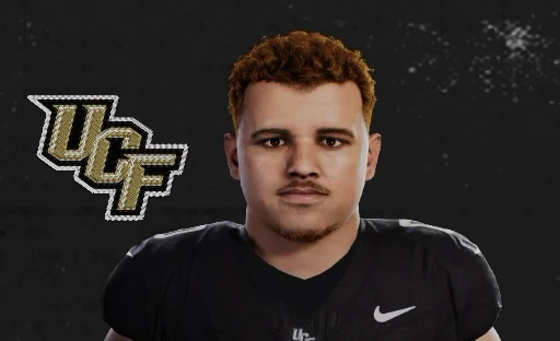 Keegan Smith (UCF RG #77) CFB 26 Player Ratings | TeamCrafters