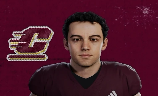 Kyle Krebs (Central Michigan CB #23) CFB 26 Player Ratings | TeamCrafters