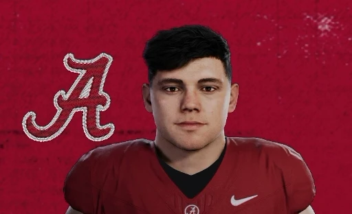 Conor Talty (Alabama K #31) CFB 26 Player Ratings | TeamCrafters