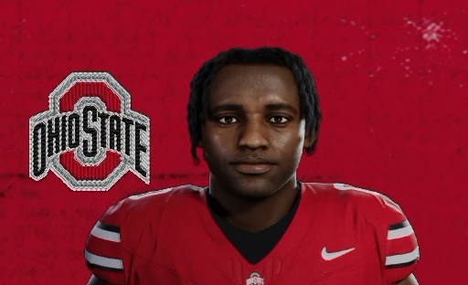 Carnell Tate (Ohio State WR #17) CFB 26 Player Ratings | TeamCrafters