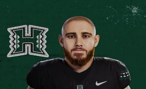 Logan Taylor (Hawaii MLB #16) CFB 26 Player Ratings | TeamCrafters