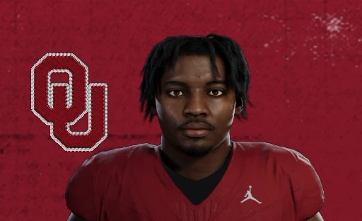 R Mason Thomas (Oklahoma RE #32) CFB 26 Player Ratings | TeamCrafters