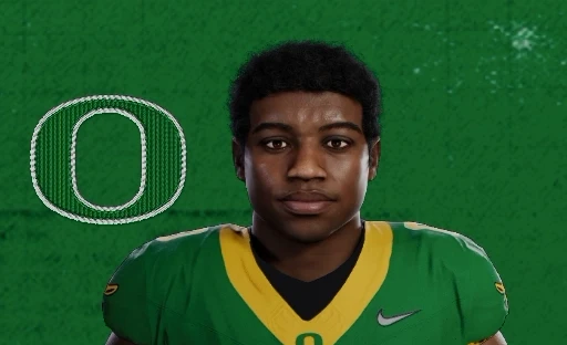 Evan Stewart (Oregon WR #7) CFB 26 Player Ratings | TeamCrafters