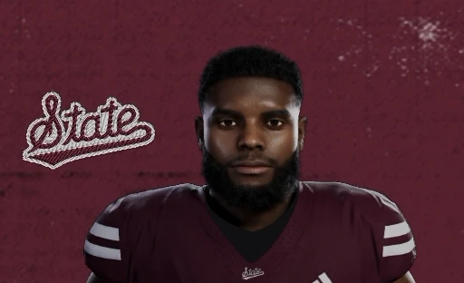 Kedrick Bingley-Jones (Mississippi State DT #22) CFB 26 Player Ratings ...