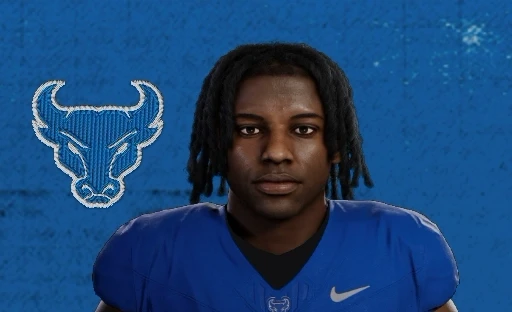 Dion Crawford (Buffalo ROLB #18) CFB 26 Player Ratings | TeamCrafters