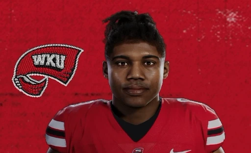 Rodney Tisdale Jr. (Western Kentucky QB #16) CFB 26 Player Ratings ...