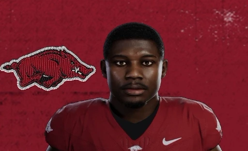Andy Jean (Arkansas WR #14) CFB 26 Player Ratings | TeamCrafters