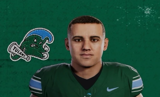 Jake Retzlaff (Tulane QB #12) CFB 26 Player Ratings | TeamCrafters