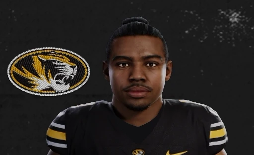 Brandon Solis (Missouri RT #78) CFB 26 Player Ratings | TeamCrafters