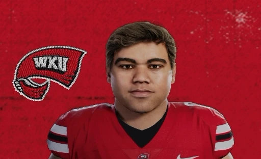 Jackson West (Western Kentucky TE #85) CFB 26 Player Ratings | TeamCrafters