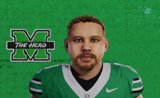 Zavier Short (Marshall WR #15) CFB 26 Player Ratings | TeamCrafters