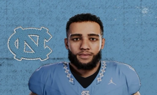 Pryce Yates (North Carolina RE #10) CFB 26 Player Ratings | TeamCrafters