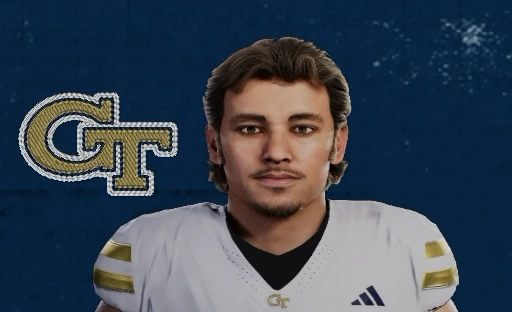 Aaron Philo (Georgia Tech QB #12) CFB 26 Player Ratings | TeamCrafters