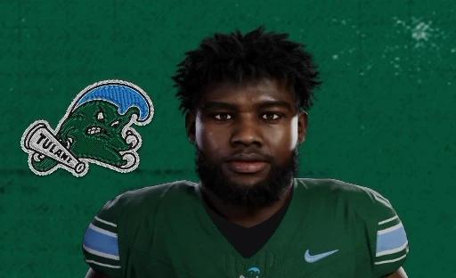 Darion Reed (Tulane RT #77) CFB 26 Player Ratings | TeamCrafters