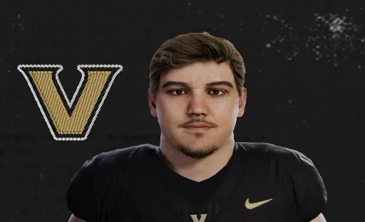 Charlie Clark (Vanderbilt RT #73) CFB 26 Player Ratings | TeamCrafters